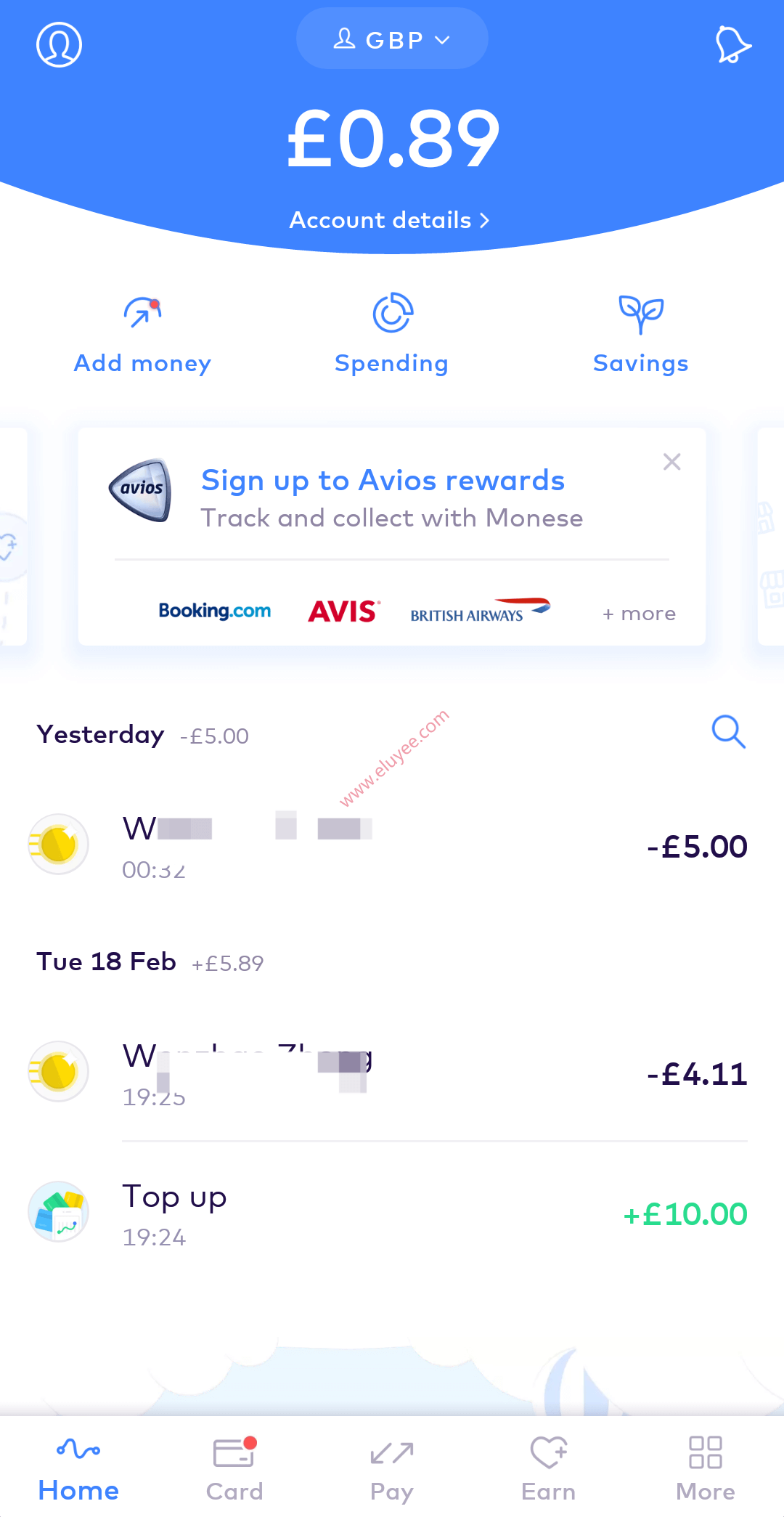 申请Monese数字银行的英国,欧盟双账户,双万事达卡与虚拟卡技巧 - Eluyee