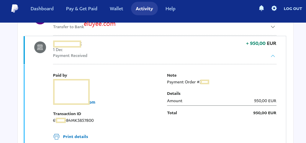 境外PayPal收取联盟营销等平台打款，无损AFF收款！ - ELuyee