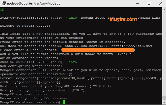 开源论坛软件Nodebb 现代网络社区平台搭建教程 - ELuyee
